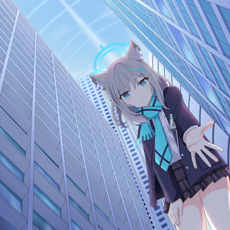 Best Funny sunaookami shiroko Memes - 9GAG