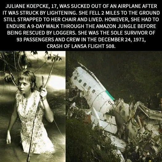 Juliane Koepcke. - 9GAG