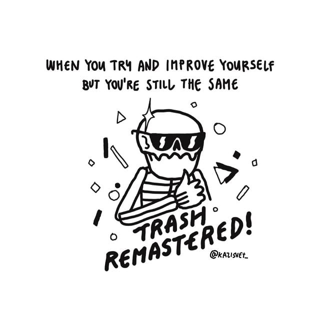 Golden trash is still trash - 9GAG