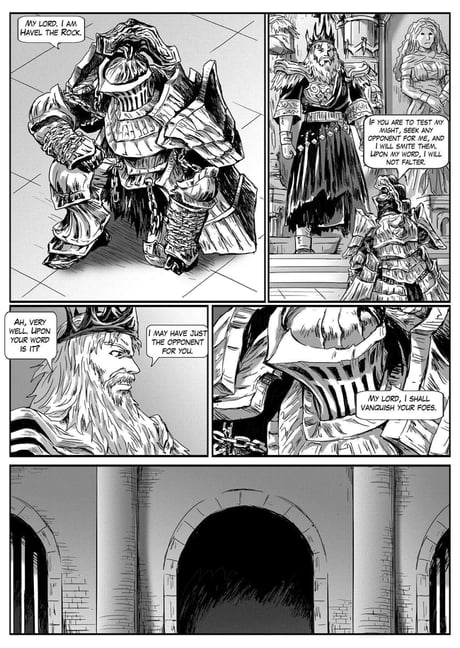 Havel The Rock Comic