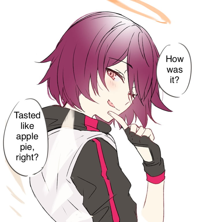 I’d love to eat Exusiai’s Apple Pie - 9GAG