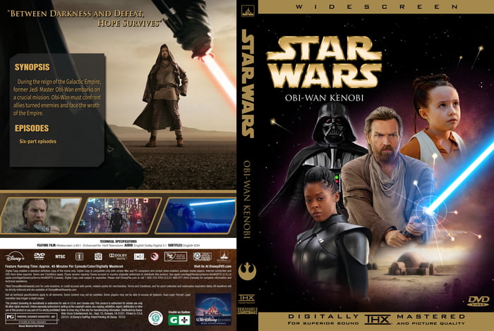 Obi-Wan Kenobi, 2000s Custom DVD Cover version 2 - 9GAG