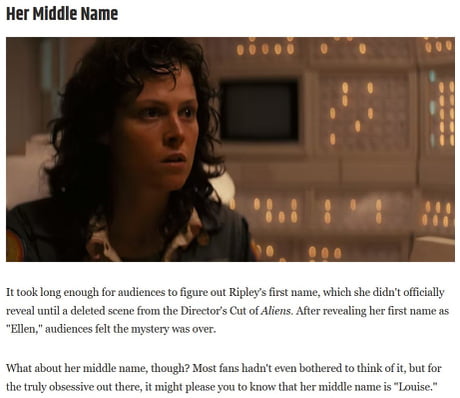 Ellen Ripley Character Quotes