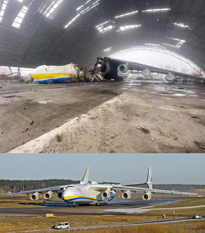 A new picture has come out where we can see the Antonov AN-225 ...