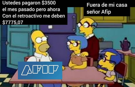 Memes Afip