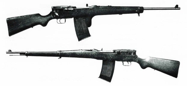 Mauser M1915/M1916 semi-automatic rifle. Used in WW1 by the German ...