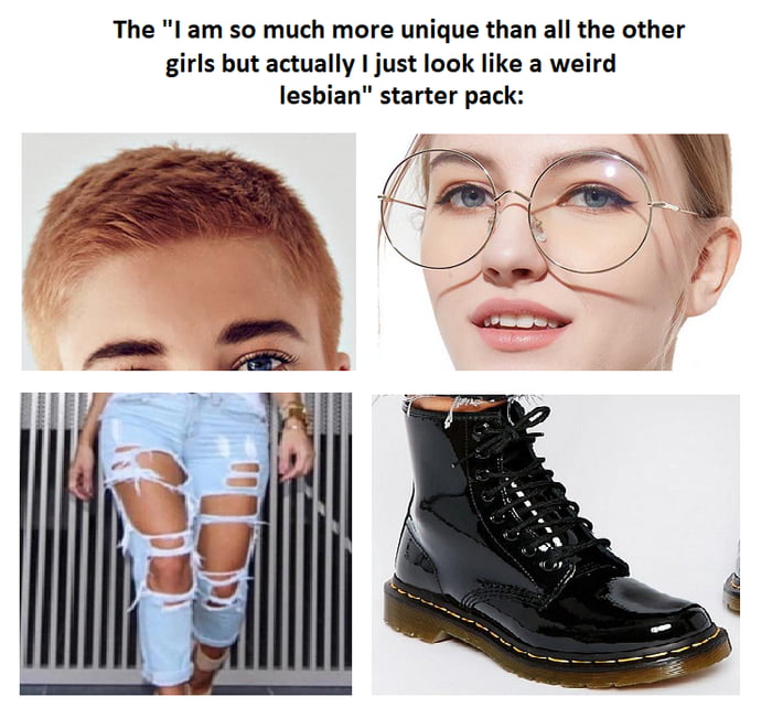 Hipster woman starter pack - 9GAG