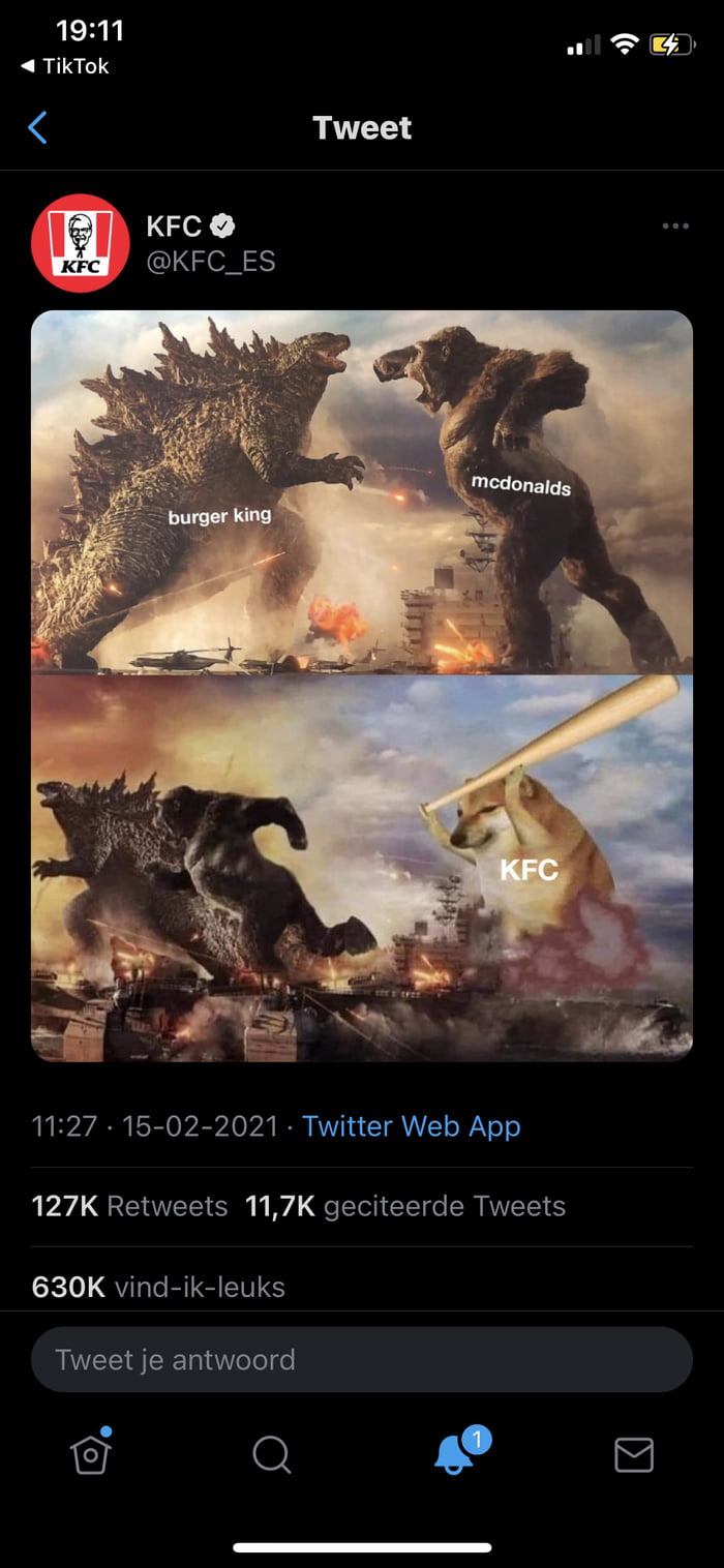 Kfc promoting doge - 9GAG