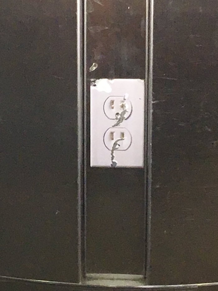 Villains Are Putting Up Fake Power Outlet Stickers And People Are ...