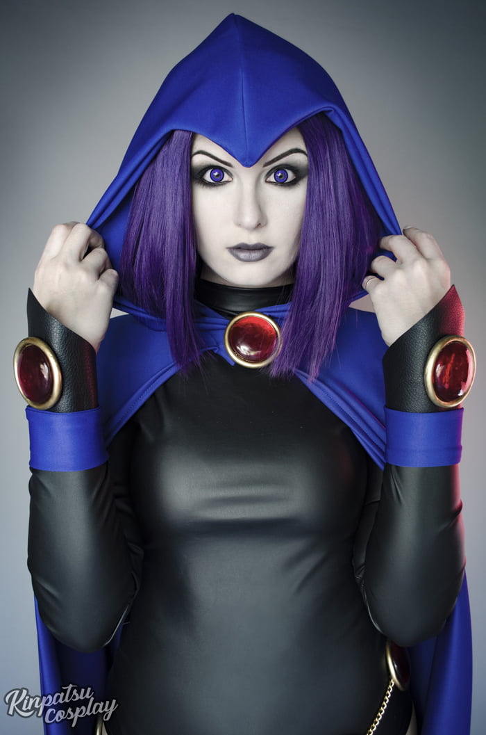 Kinpatsu Cosplay as Raven (Teen Titans) - 9GAG