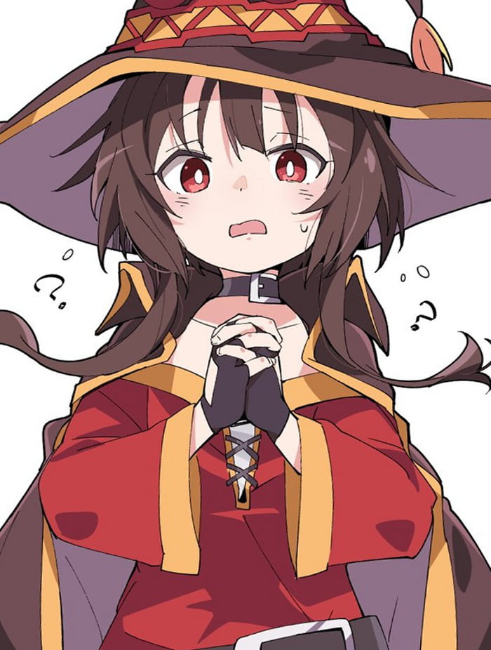 Flustered Megumin - 9GAG