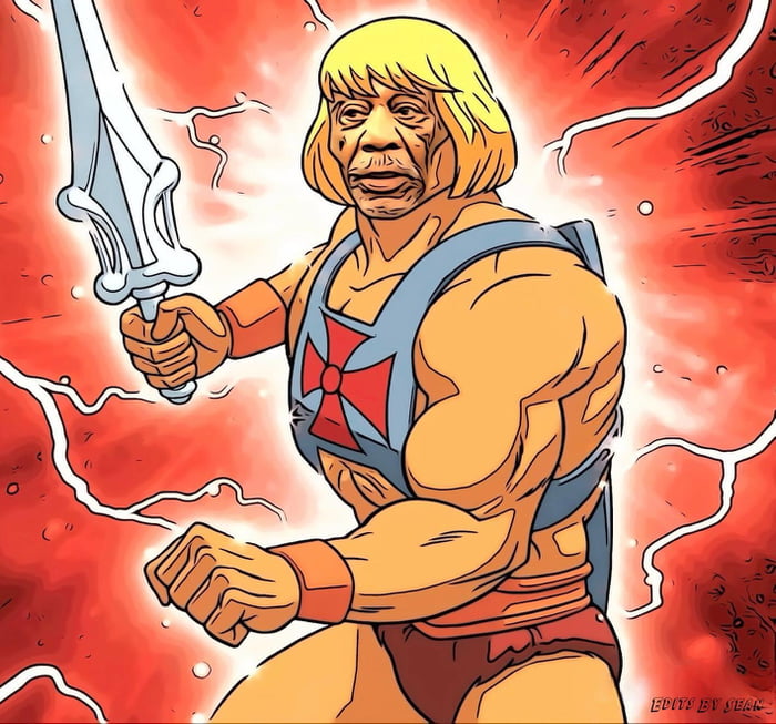 Morgan He-Man - 9GAG