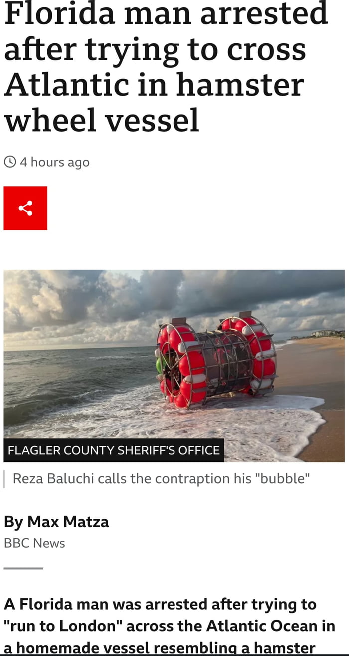 Florida Man: Eurotrip - 9GAG