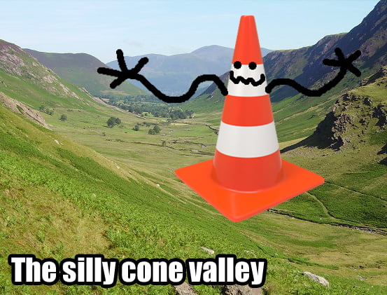 Silly cone valley - 9GAG