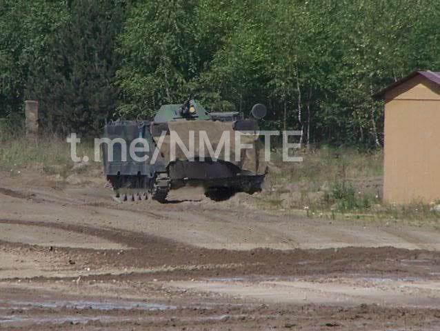M113 APC with a Soviet turret with a 14.5mm KPVT and 7.62mm PKT machine ...