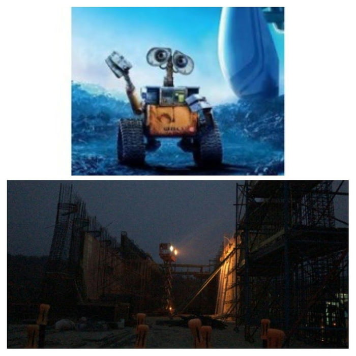 Am I the only one who mix my manlift at work up with WALL-E? - 9GAG