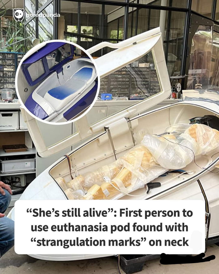 So there's actually a hitman hiding underneath the pod with a wire ...