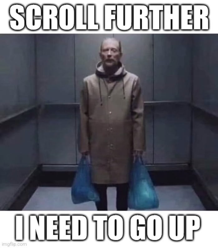 Nothing to see in here. Just keep scrolling. - 9GAG