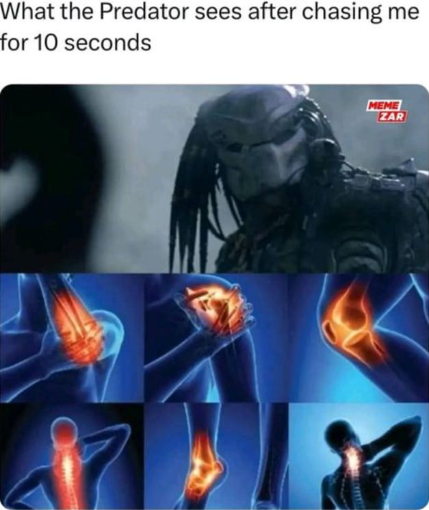 It should stop chasing after seeing between my leg. - 9GAG