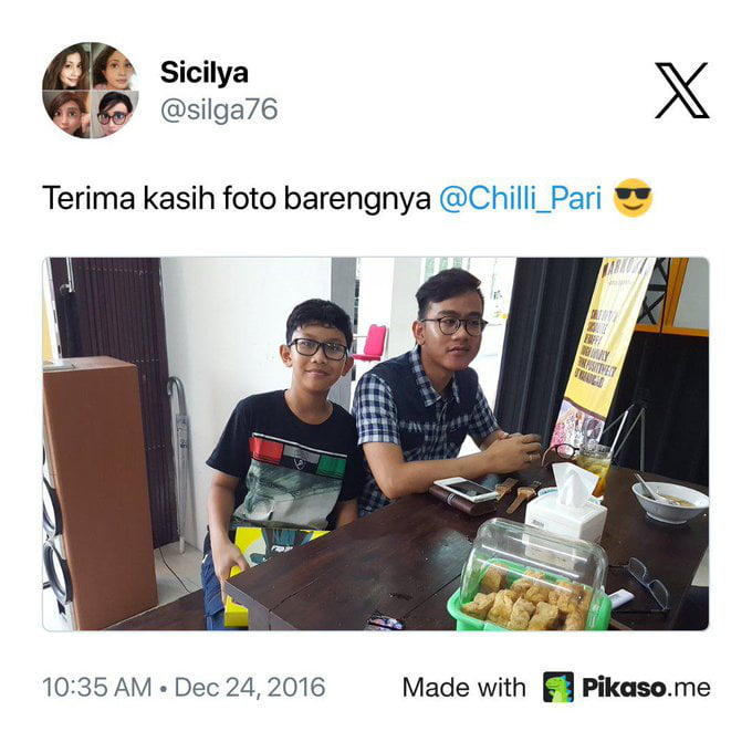@chili_pari ketika belum jadi apa apa dan usahanya pun blunder, awalnya ...