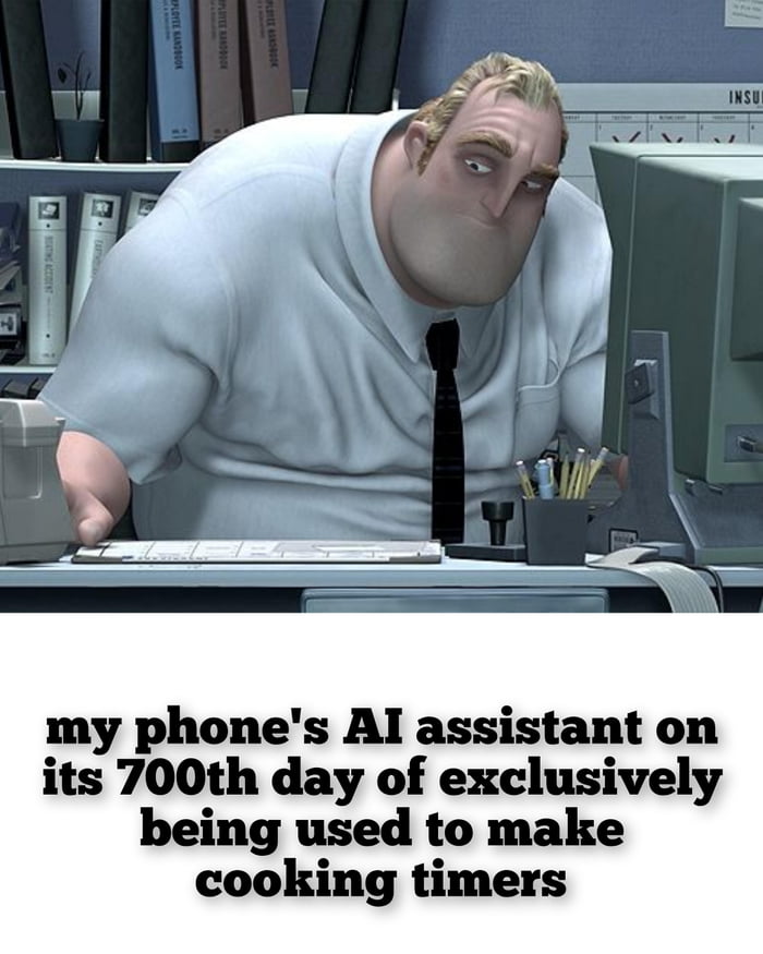 You know Gemini, an LLM is like an enormous clock - 9GAG