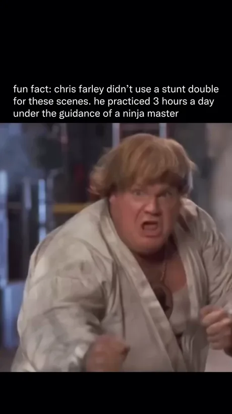 Chris Farley Weekday Memes