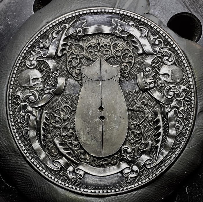 Artist Hand-Engraves Incredible Gold Bug Coin with Mechanical Wings - 9GAG