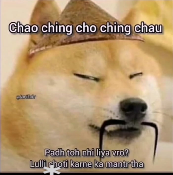Chao ching cho ching chau - 9GAG