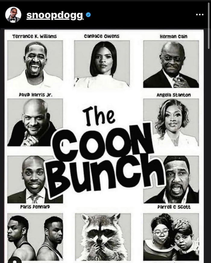 Coon means any black person who votes for Trump. And “you ain’t black ...