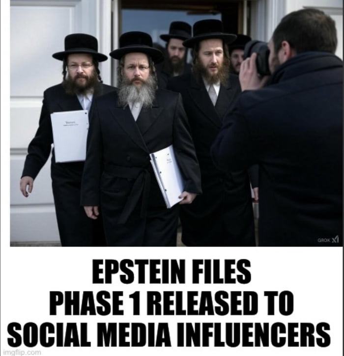 Every Single Epstein file invited Influencer is a Mossad paid plant - 9GAG
