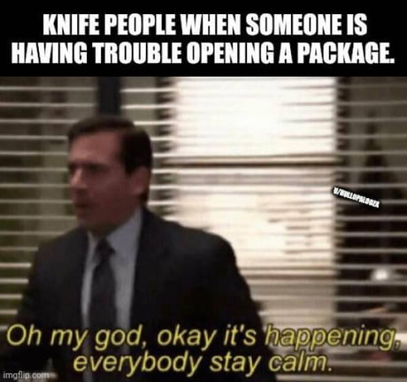 Best Funny knife Memes - 9GAG