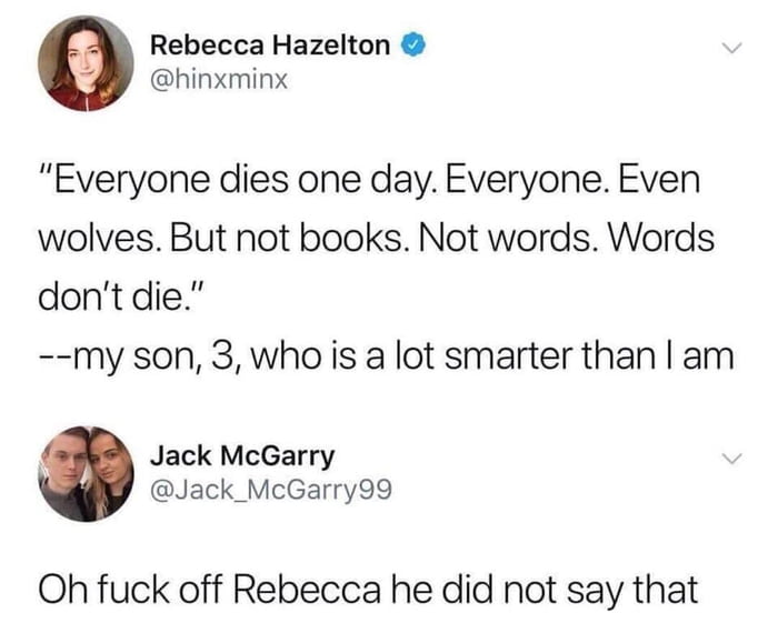 Old but gold, The original F**k Off Rebecca - 9GAG