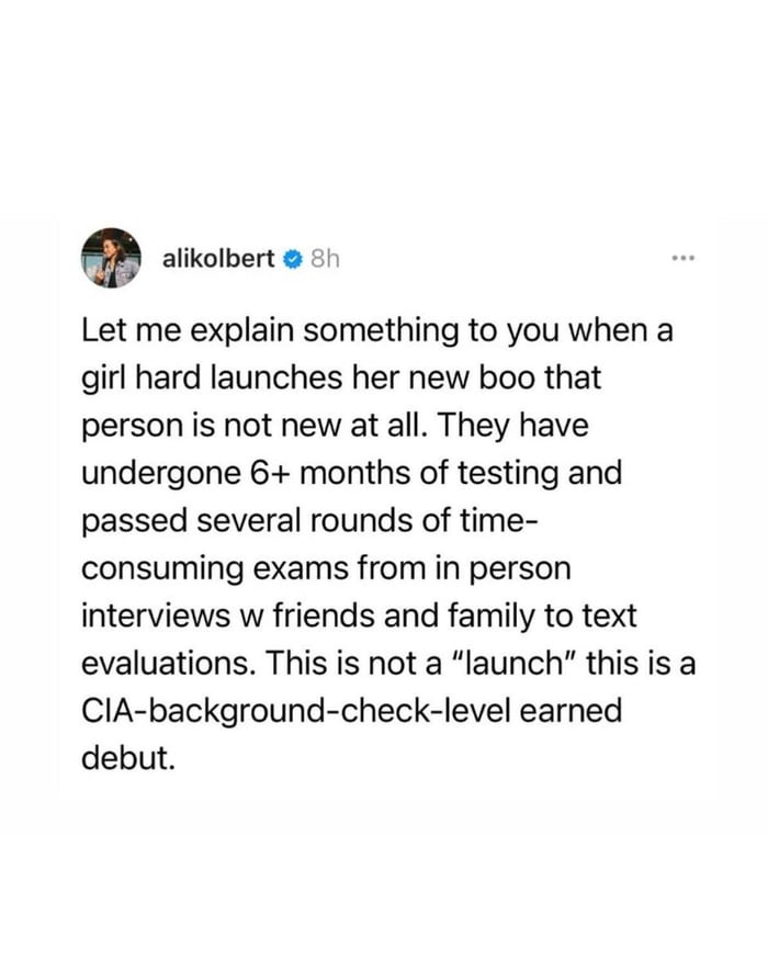 The relationship vetting process is intense - 9GAG