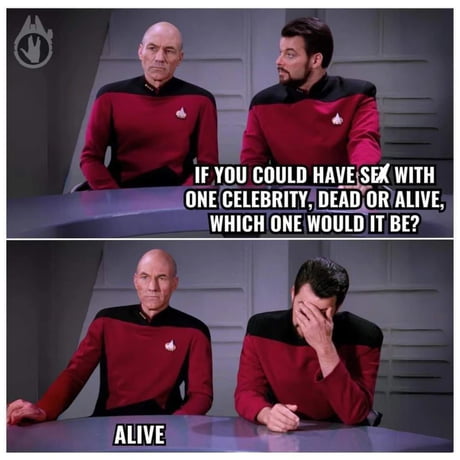 Best Funny star trek picard Memes - 9GAG