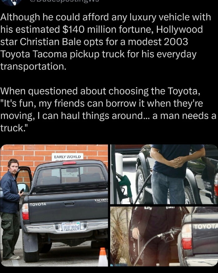 A man needs a truck. I’m glad they included to pictures of his crotch. - 9GAG