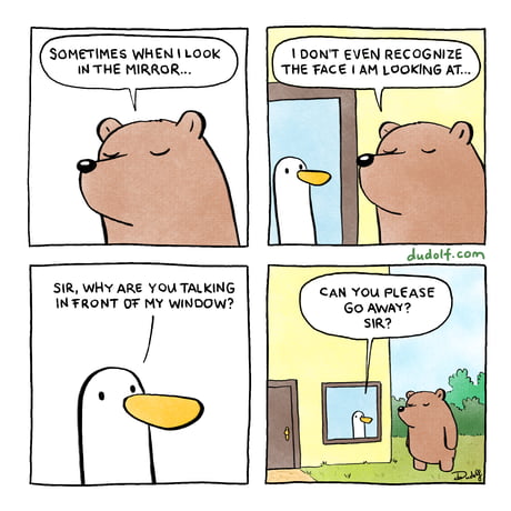Best Funny mirror Memes - 9GAG