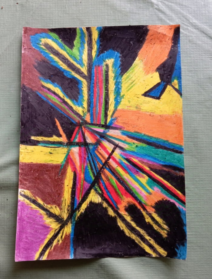 Drawing. Something imaginary. - 9GAG