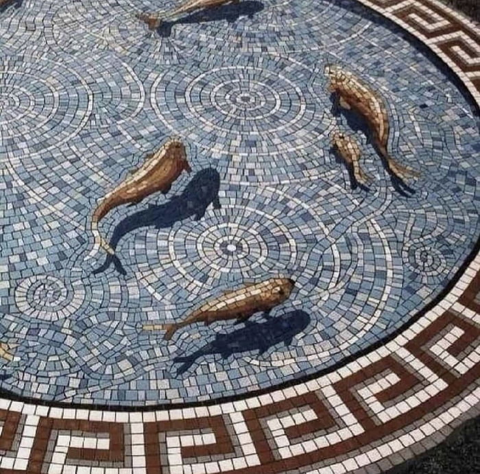 3D mosaic, Rome - 9GAG