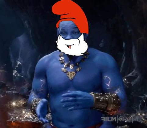 Will Smith as Papa Smurf looks dope - 9GAG