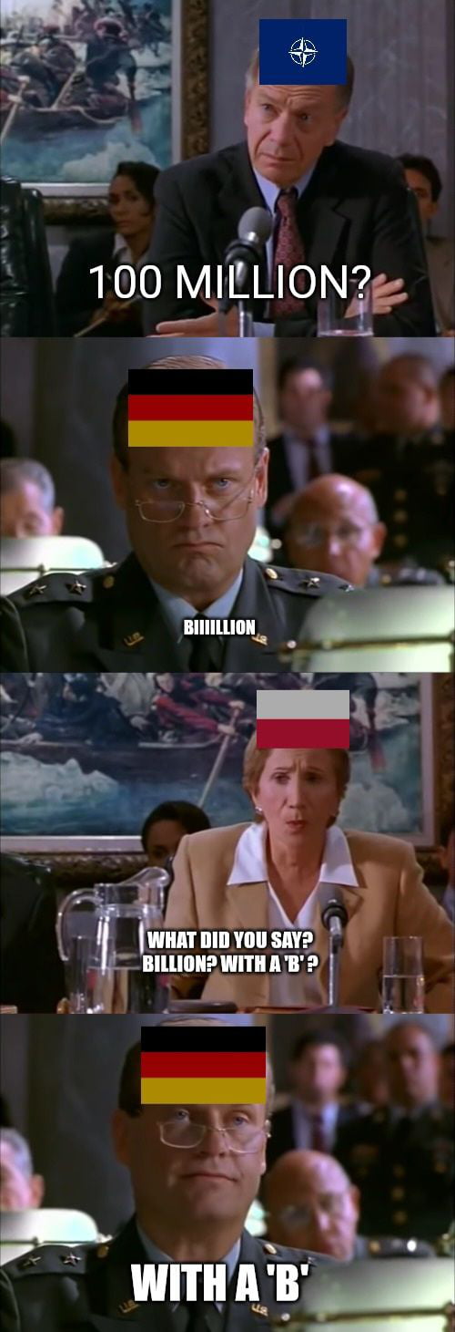 The recent news about German increase of military budget reminded me of ...
