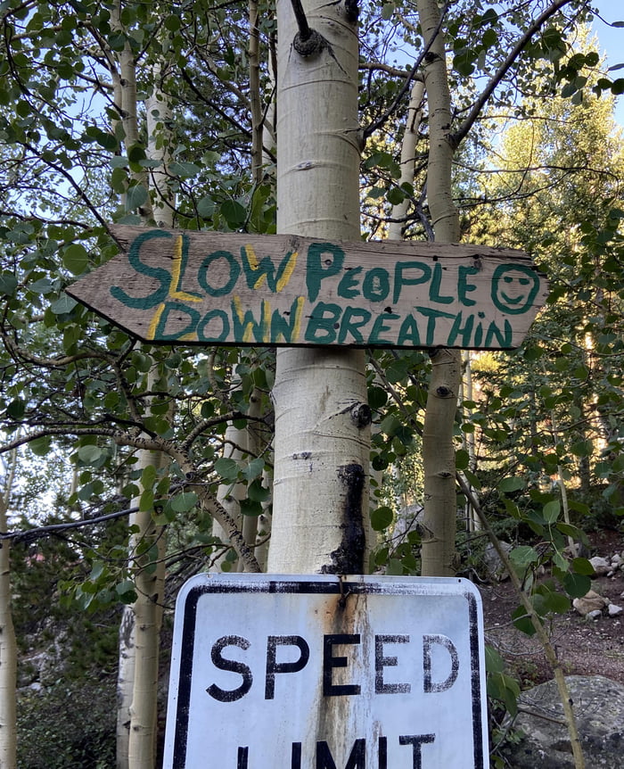 Slow People Down Breathin - 9GAG