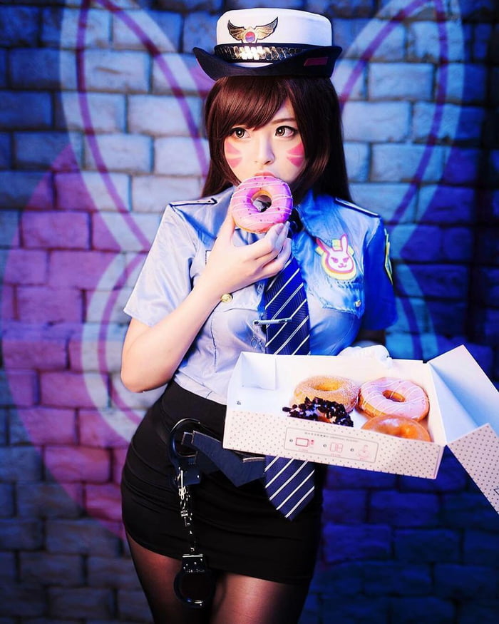 Police diva overwatch-cosplay - 9GAG