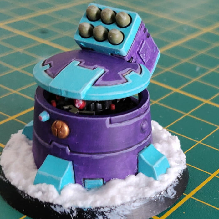 DS8 support turret done! C&C welcome - 9GAG