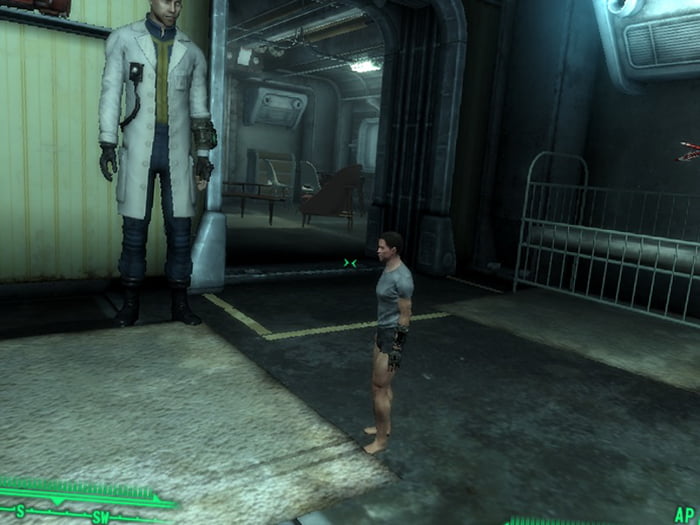 This is how you actually look as a baby in Fallout 3. - 9GAG