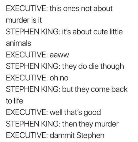 Best Funny stephen king Memes - 9GAG