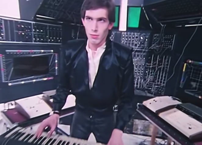 Hans Zimmer was the keyboard player of The Buggles. Here he is in the ...