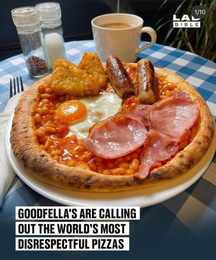 British pizza - 9GAG