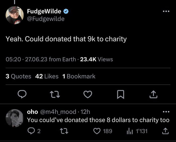 Verified Twitter user got owned - 9GAG