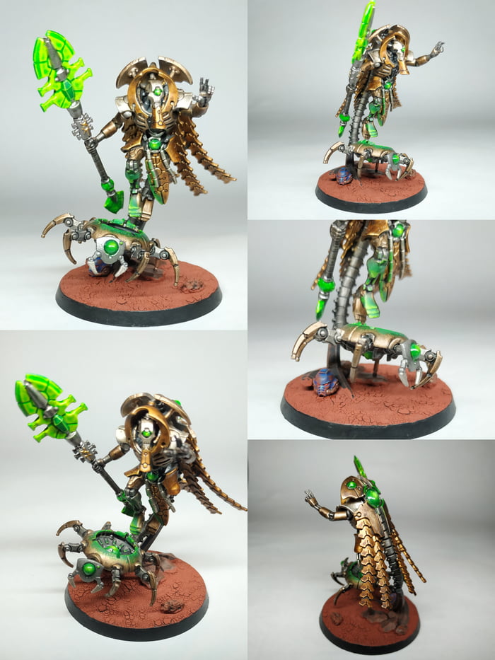 Cryptek Necron ready for battle!! - 9GAG