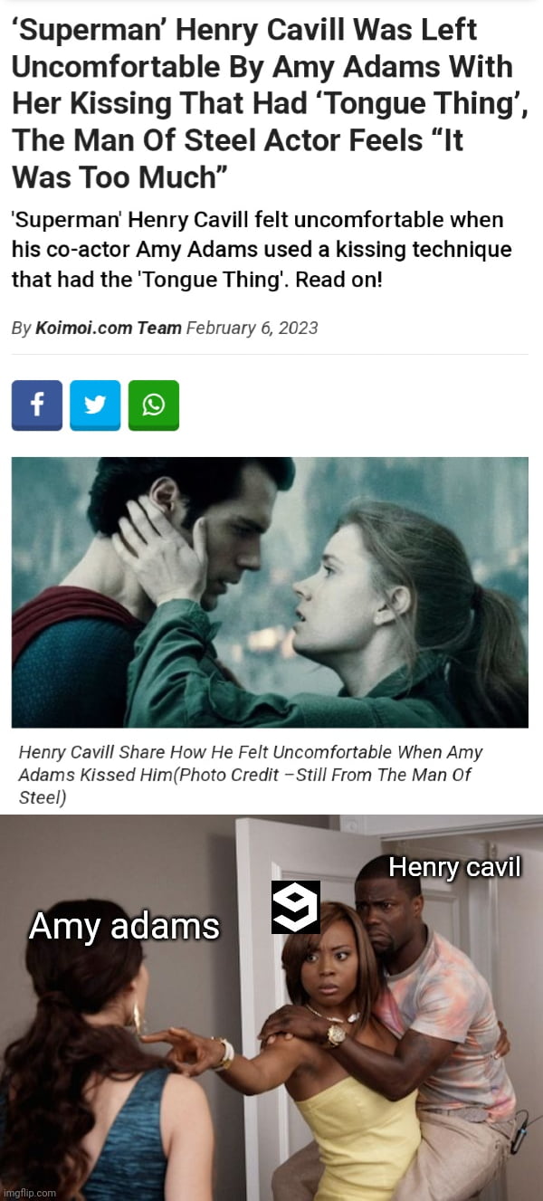 Come on yall, time to cancel Amy Adam's for this Me too scandal - 9GAG
